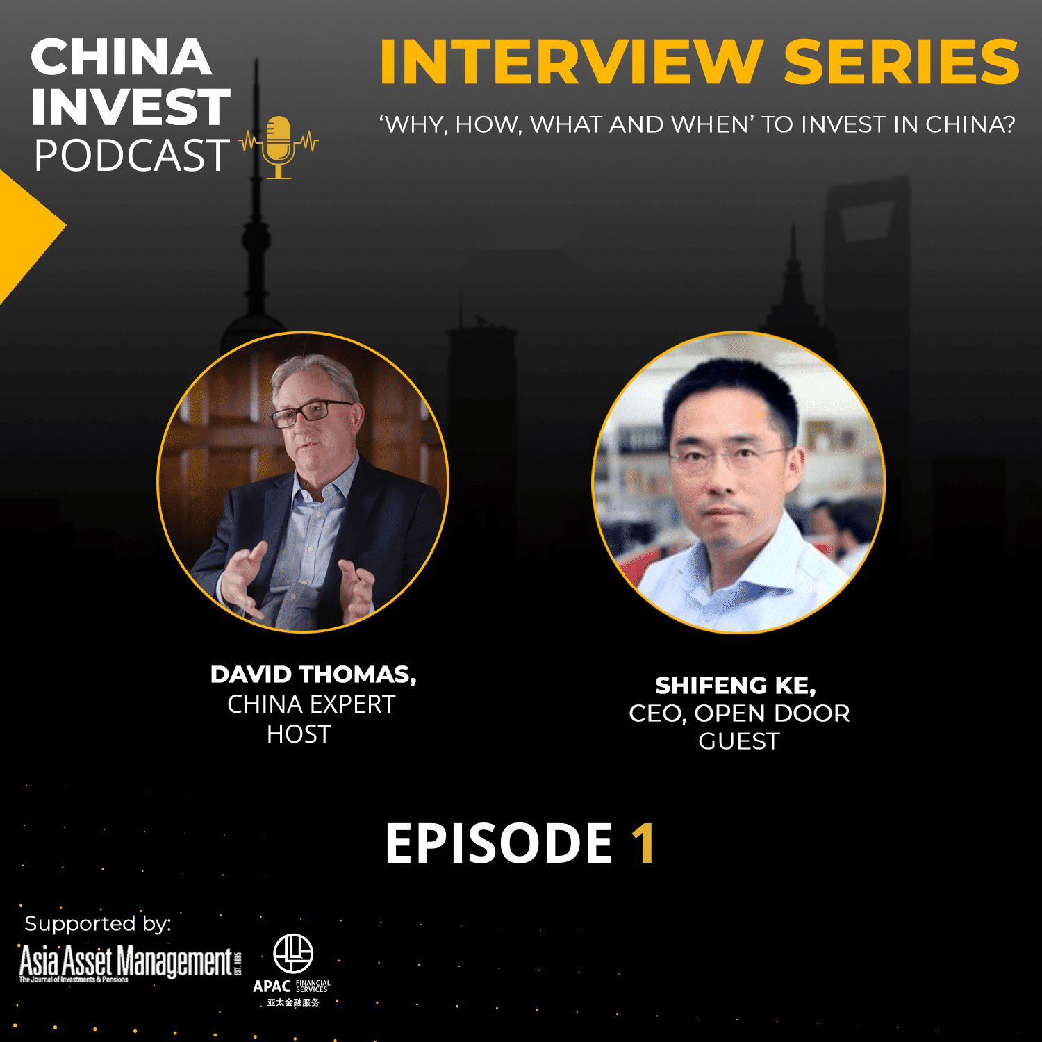 China Invest Interview Series: Episode 1 with Shifeng Ke - David Thomas